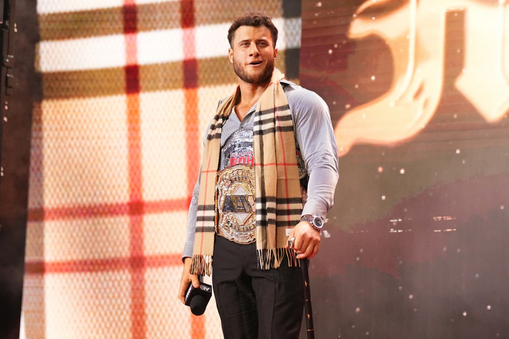 MJF Makes Shock Return At AEW Double Or Nothing - Features of Wrestling