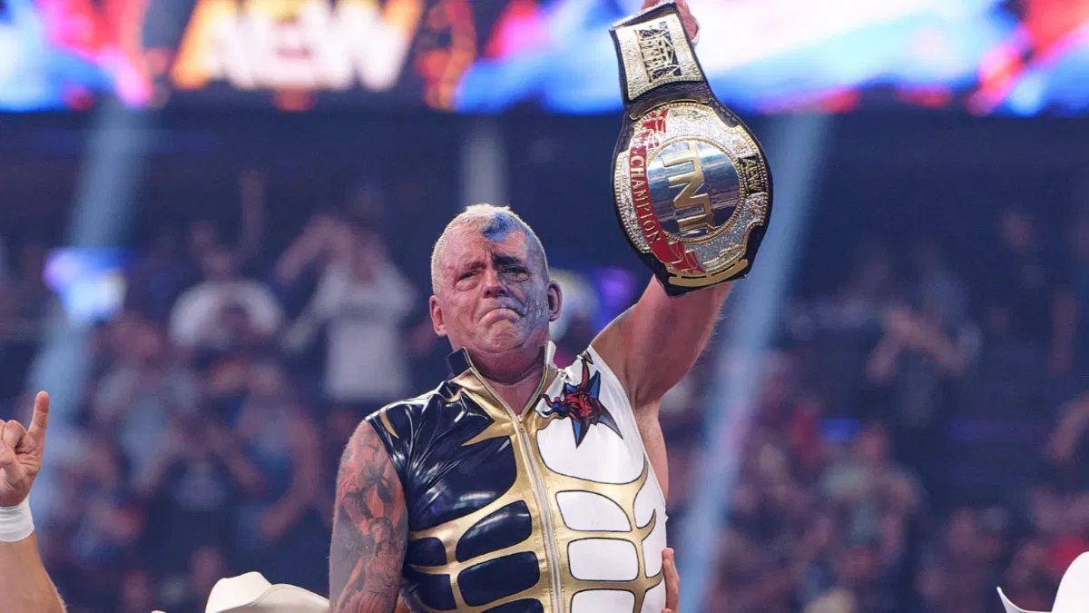 Dustin Rhodes Loses TNT Championship On AEW Collision - Features of ...