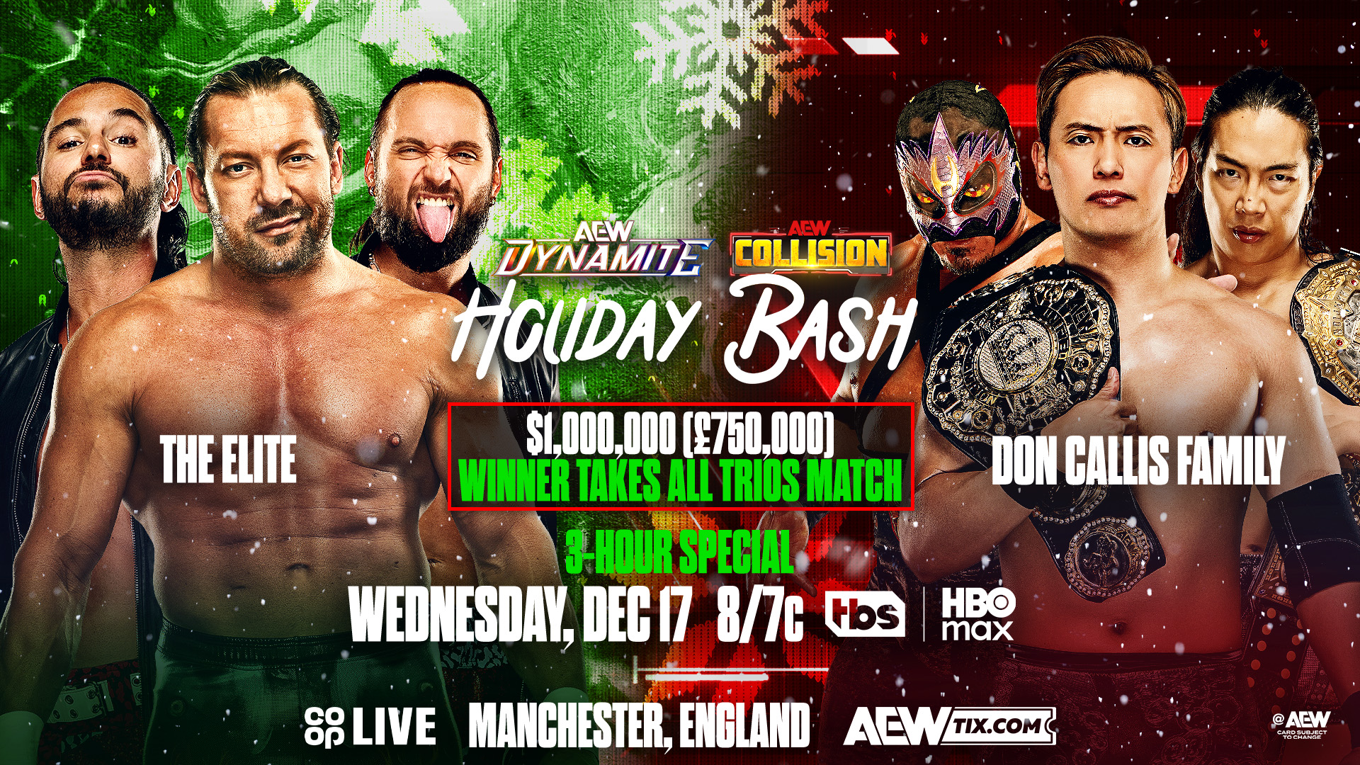 AEW Holiday Bash 2025 Preview - Features of Wrestling