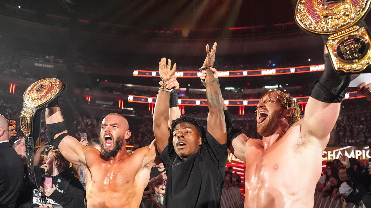 The Vision Win Tag Team Championships On WWE Raw - Features of Wrestling