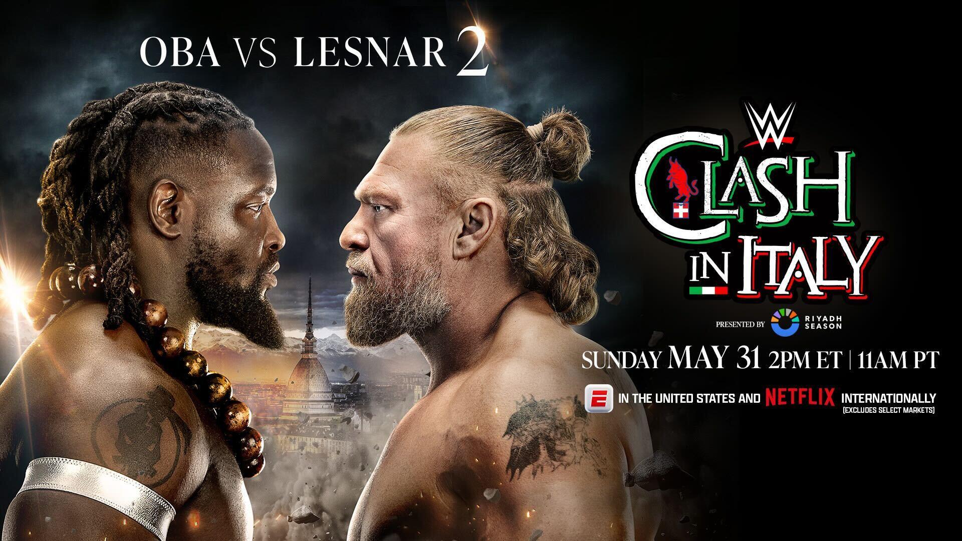 WWE Clash In Italy Betting Odds Released: Title Change Expected ...